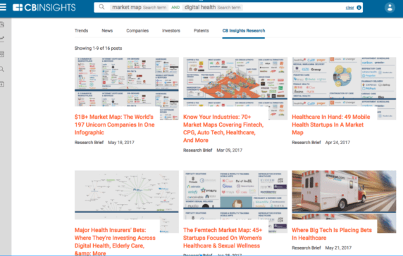 CB Insights' Summer 2017 release integrates research with the platform