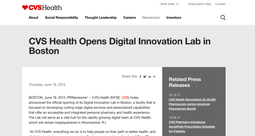 34 Corporate Innovation Labs In Retail - CB Insights Research