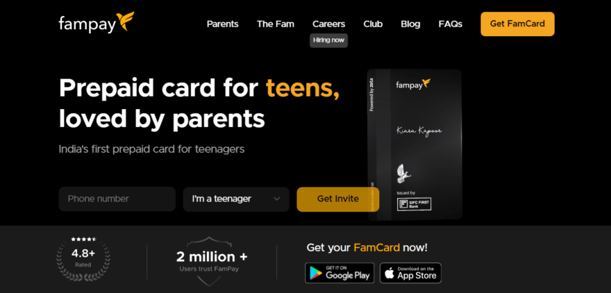 Sequoia Capital-Backed FamPay Raises $38M For Its Teenager-Focused ...