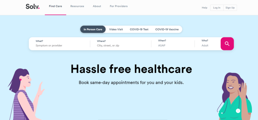 Same-Day Healthcare And Telehealth Provider Solv Health Raised $45M To ...