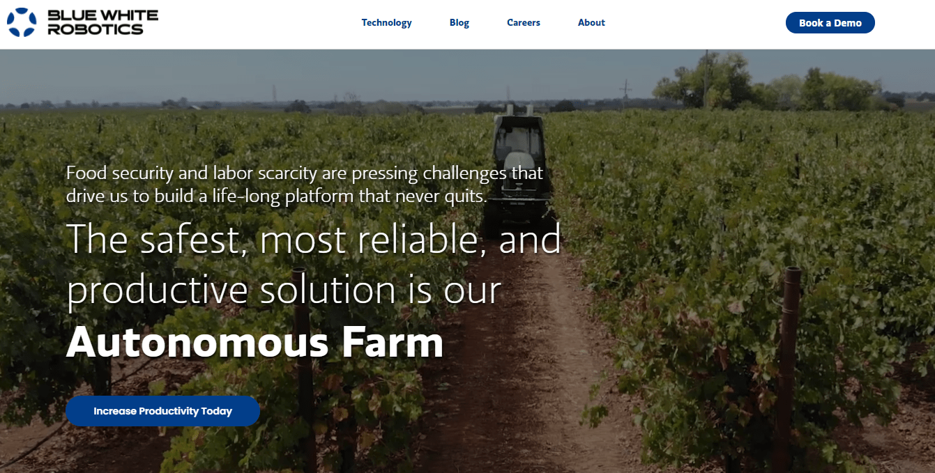 Blue White Robotics Raised $37M To Accelerate Adoption Of Its Robot-As ...