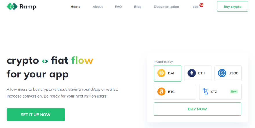 Ramp Raises $30M For Its SDK And API Enabling Crypto Purchasing In Any ...