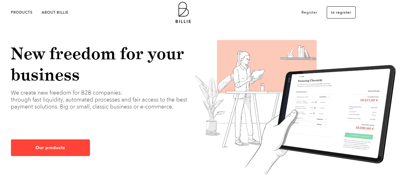 Billie, A Provider Of B2B Invoicing And Payments Technology For SMBs ...