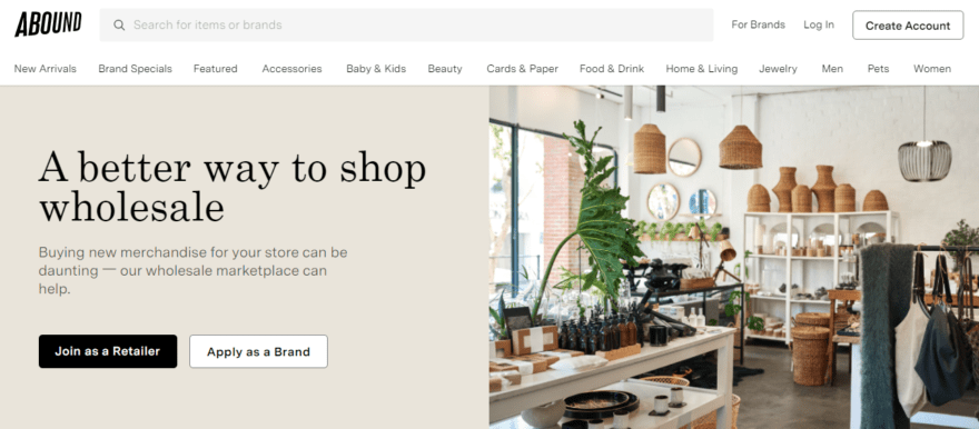 Abound, A Curated Wholesale Marketplace Connecting Business Owners And ...