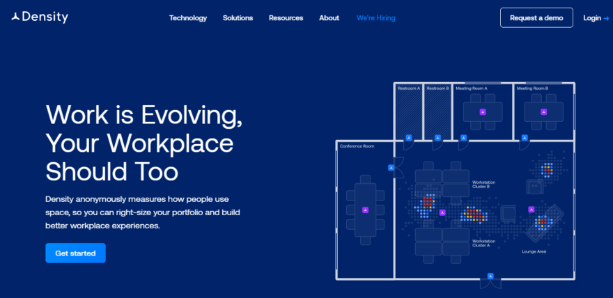 Density, A Provider Of Occupancy Tracking Software For Offices, Raises ...