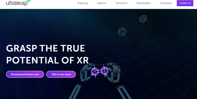 Ultraleap, A Developer Of Ultrasound-Based Hand Tracking Tech And ...