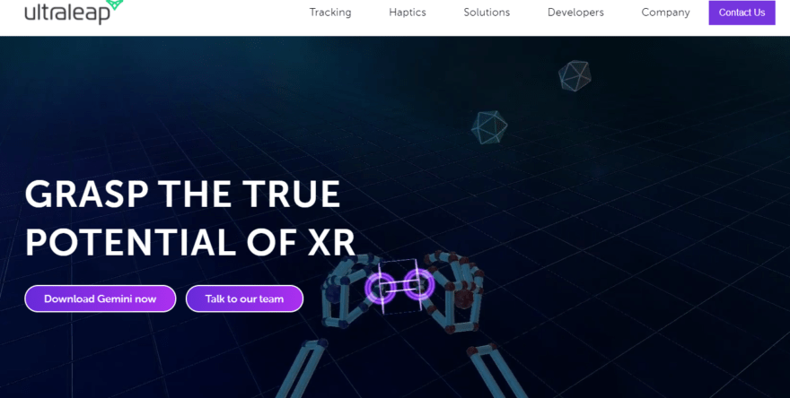 Ultraleap, A Developer Of Ultrasound-Based Hand Tracking Tech And ...