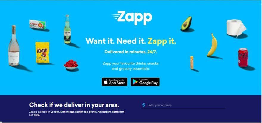 Zapp, A London-Based Instant Grocery Service, Raises $200M From ...