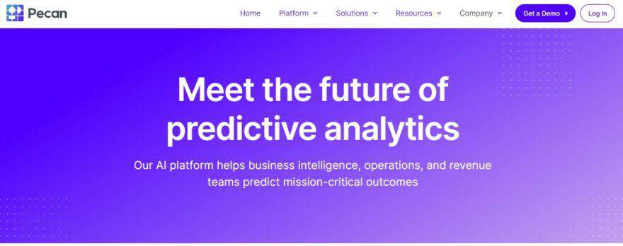 Predictive Analytics Startup Pecan AI Raises $66M. Pecan AI Competitors ...