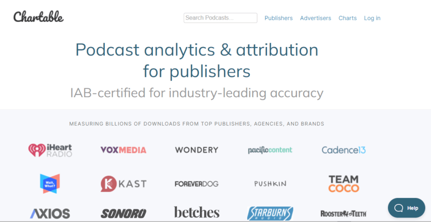 Spotify acquires podcast analytics and attribution software provider Chartable. Chartable ...