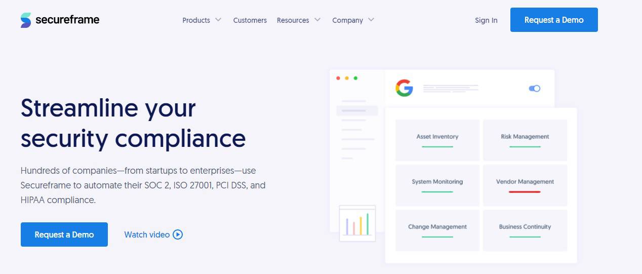 Security and compliance software provider Secureframe raises $56M ...