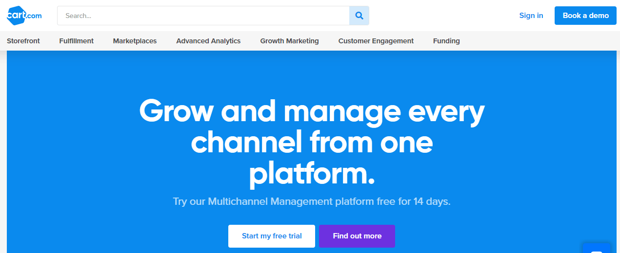 Cart.com raises $116.8M for its e-commerce enablement platform. Cart ...