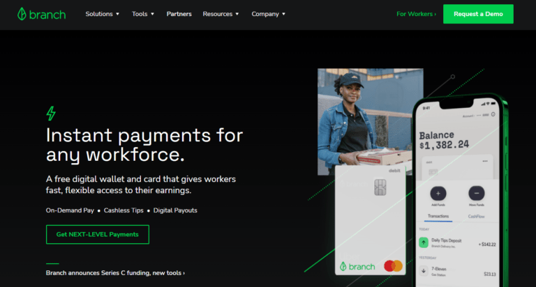 On-demand pay app Branch raises $75M from Lee Fixel's Addition. Branch ...