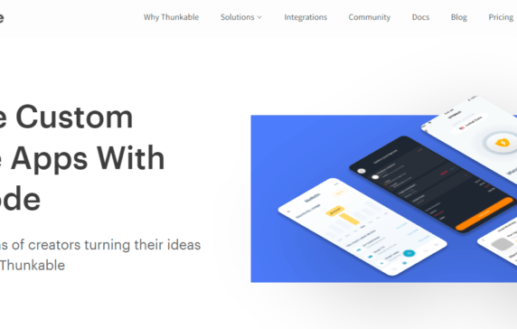 No-code mobile app development software Thunkable raises $30M from NEA ...