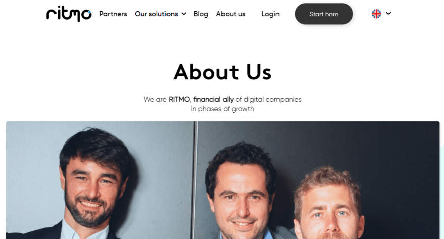 Ritmo, a provider of revenue-based financing for digital businesses ...