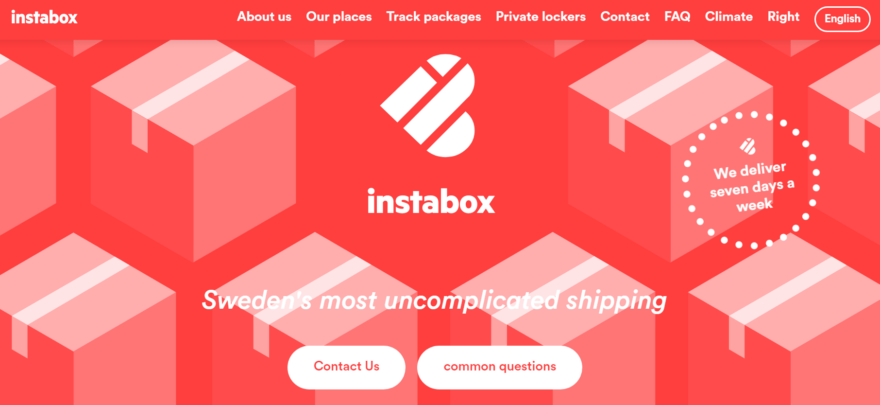 European e-commerce delivery and automated parcel locker service ...