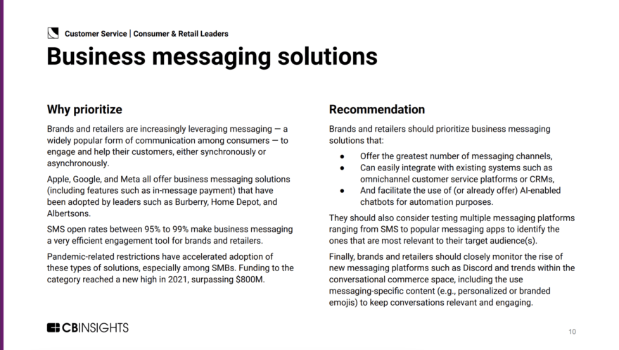 Why consumer & retail leaders are prioritizing business messaging ...