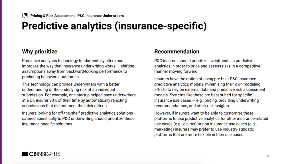 Why P&C insurance underwriters are prioritizing insurance-specific ...