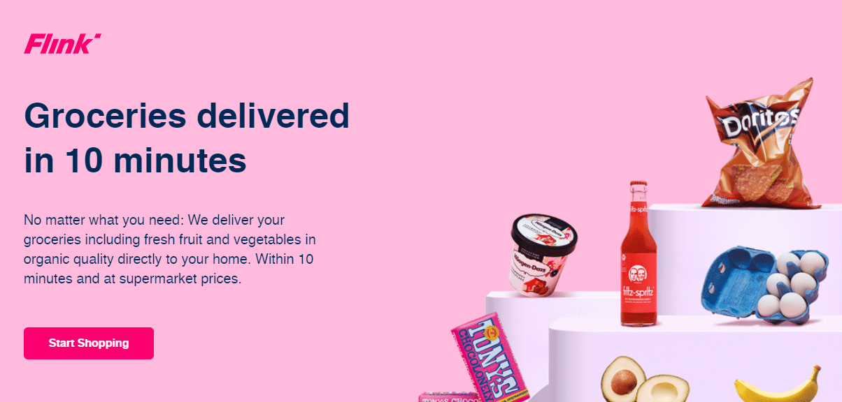 Grocery delivery company Flink hits $5B valuation. Flink competitors ...
