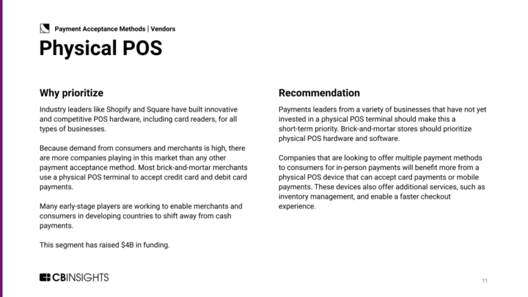 Why vendors are prioritizing physical point-of-sale (POS) systems - CB ...