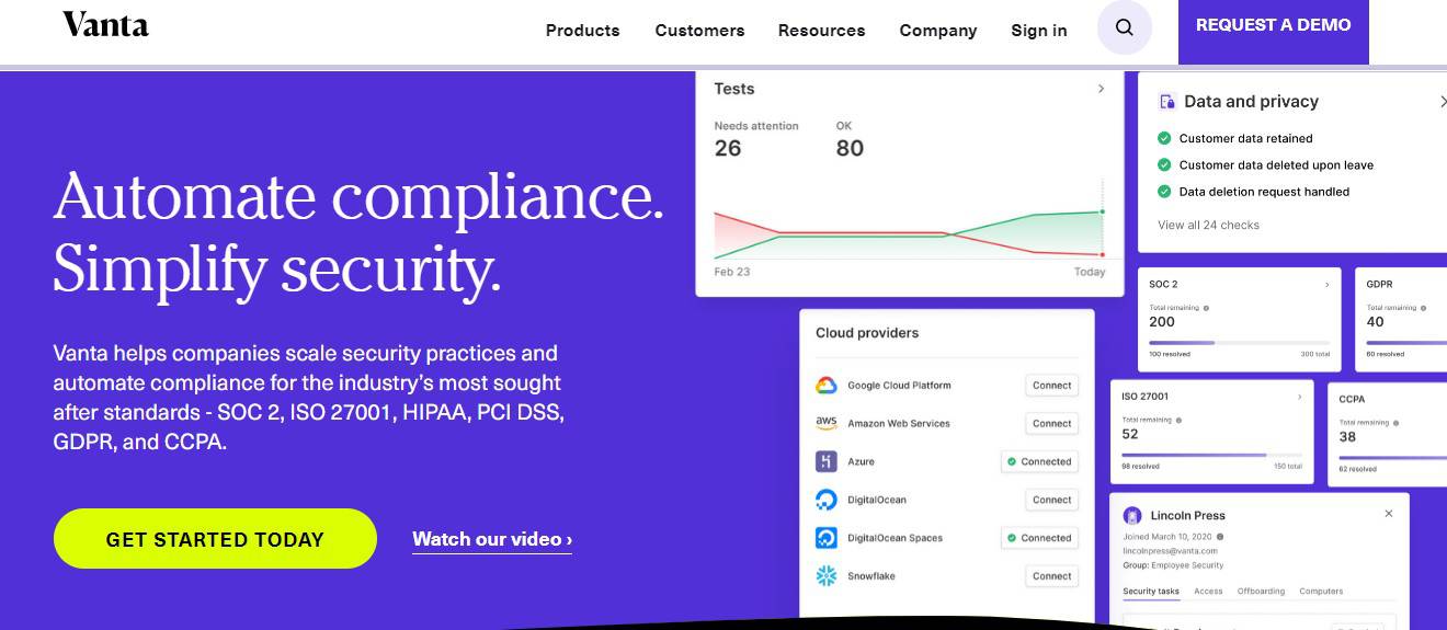 Security and compliance software Vanta hits $1.6B valuation with new ...