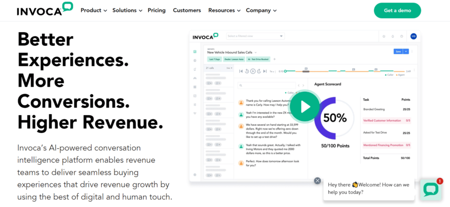Invoca, a provider of call tracking and analysis software for call ...