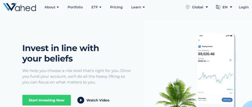 Shariah-compliant digital investment platform and robo-advisor Wahed ...