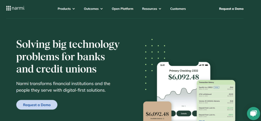 Digital banking infrastructure company Narmi raises $35M from investors ...