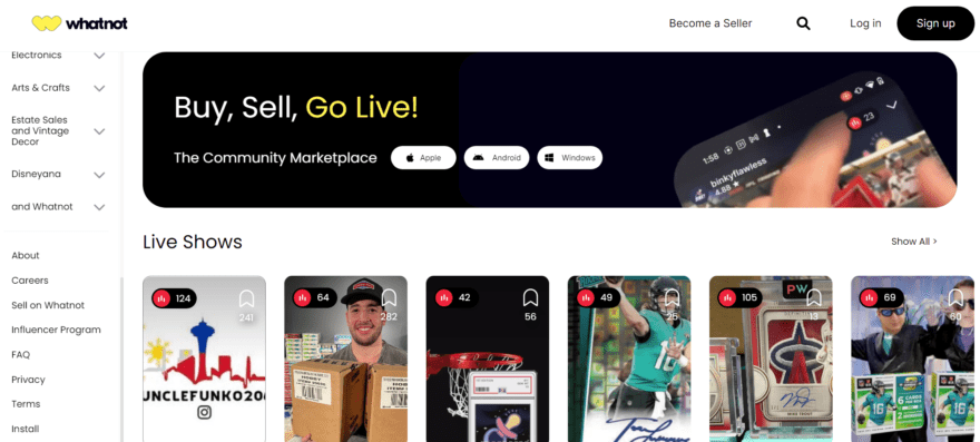 Whatnot, a livestream shopping platform for collectibles, reaches a $3 ...