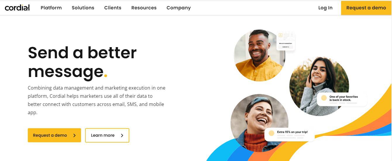 Behavioral marketing platform Cordial raises $50M from investors ...