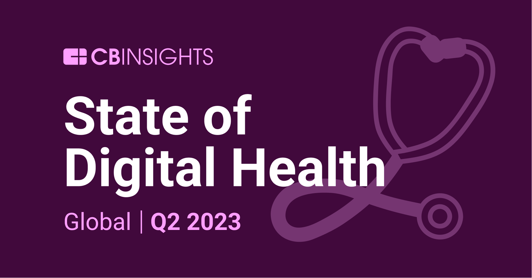 State of Digital Health Q2’23 Report - CB Insights Research