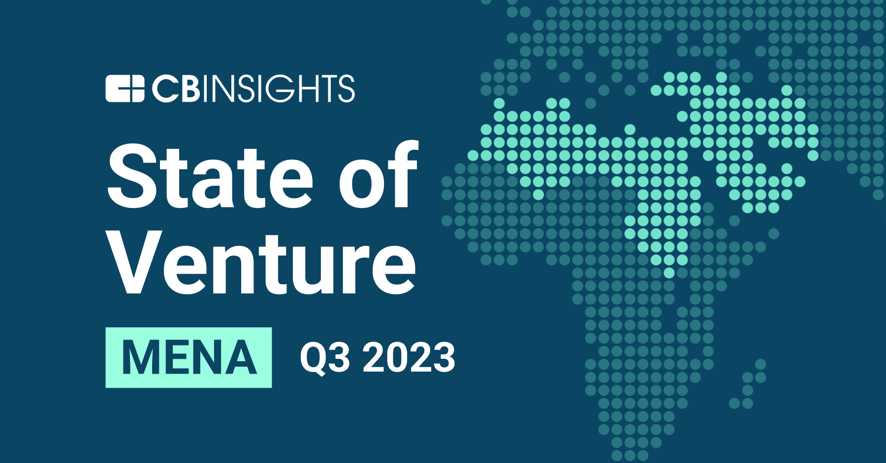 State of Venture Q3’23 Report: MENA - CB Insights Research