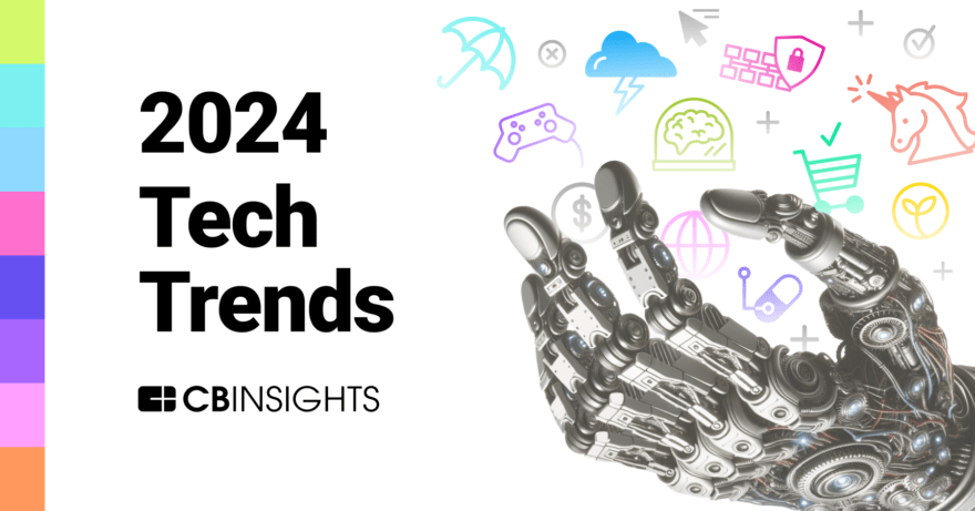 20 tech trends to watch closely in 2024 - CB Insights Research