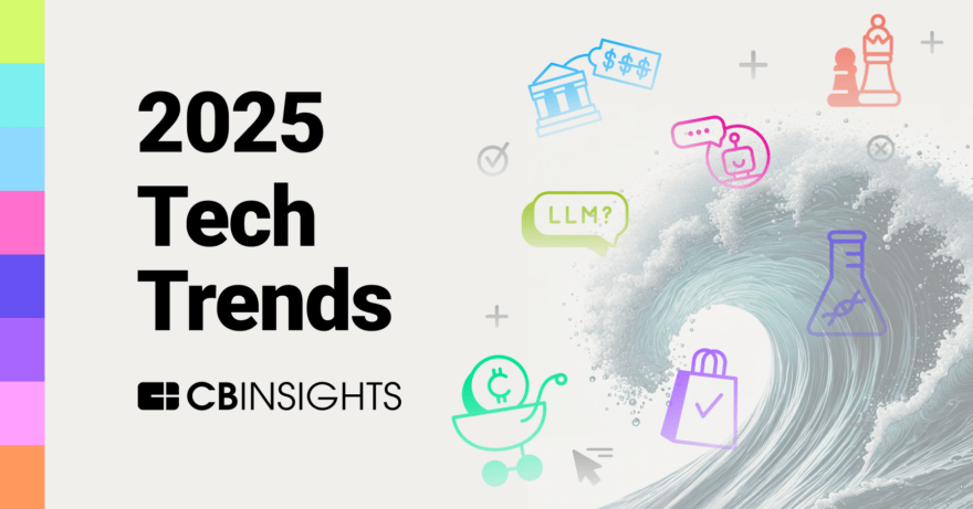 15 tech trends to watch closely in 2025 - CB Insights Research