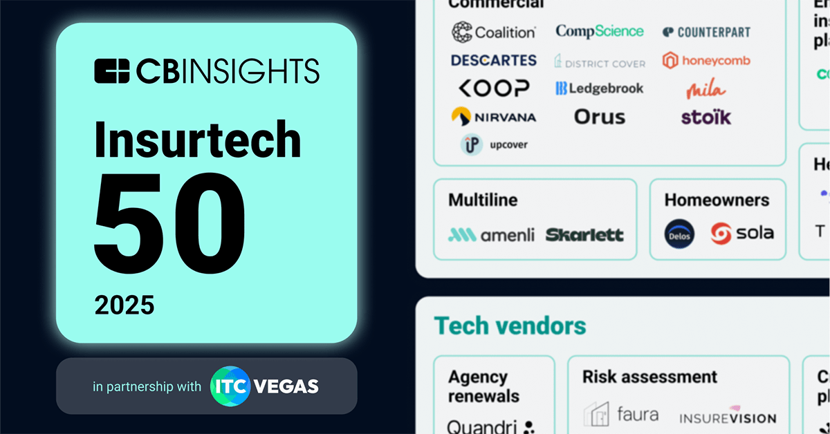 Insurtech 50: The most promising insurtech startups of 2025 - CB ...